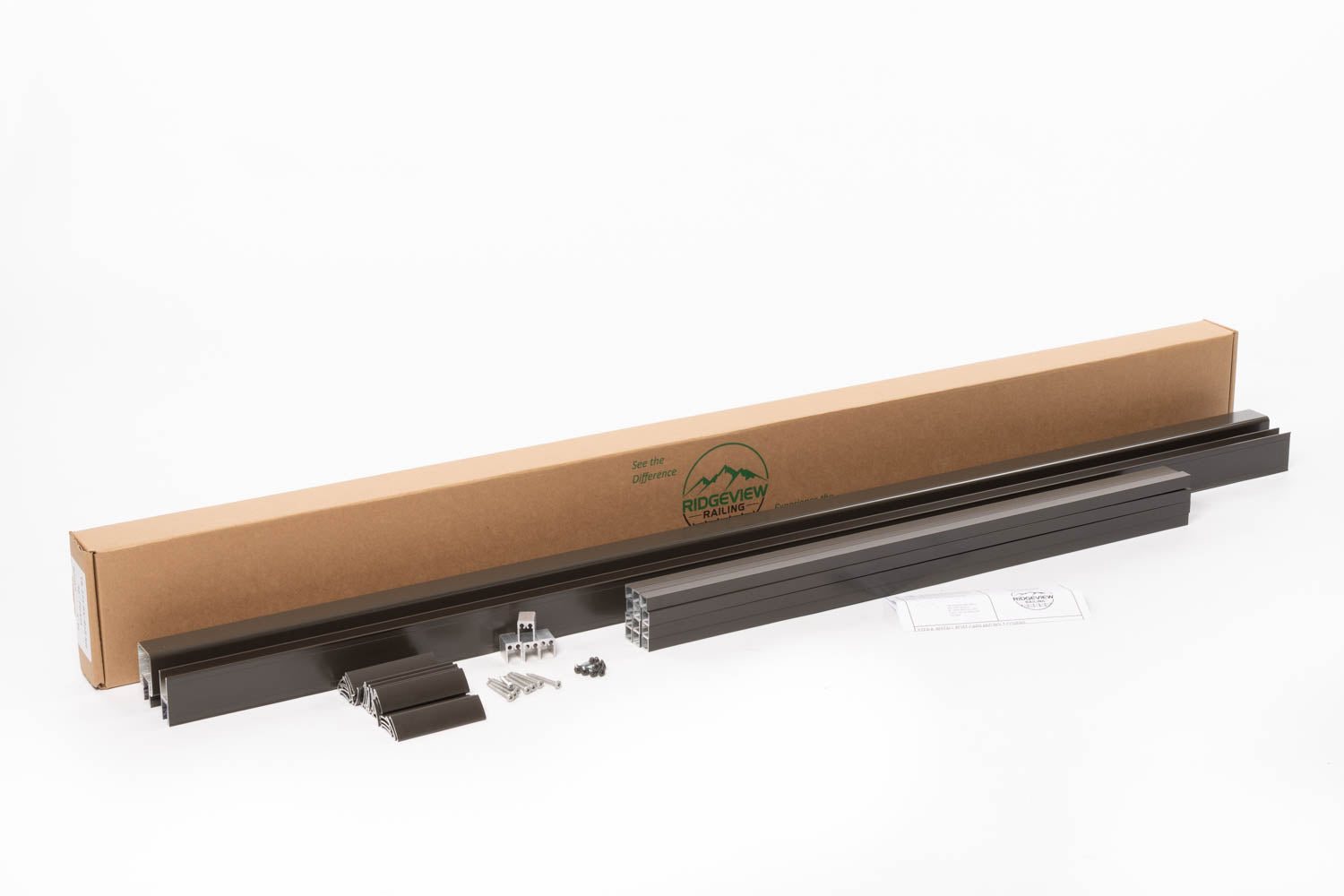 Ridgeview Railing 360 Picket Railing Kit (36-inch) Bronze