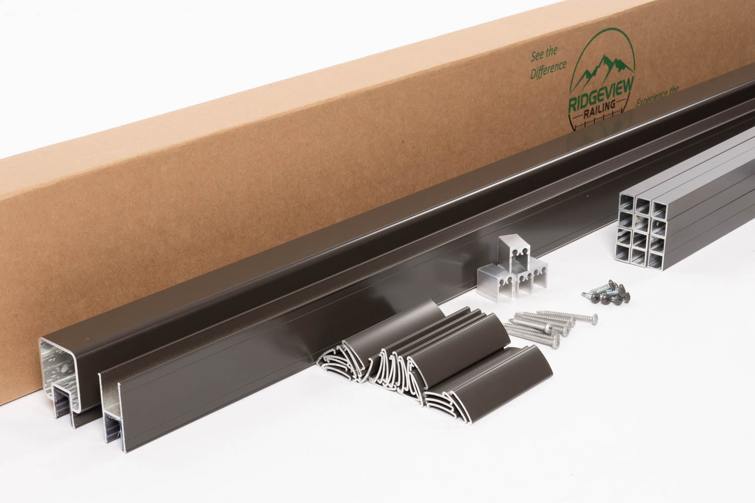 Ridgeview Railing 360 Picket Railing Kit (36-inch) Bronze